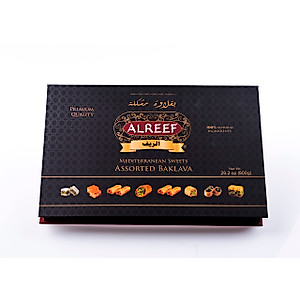 Alreef Assorted Mediterranean Baklava 800g (70-80PCS)