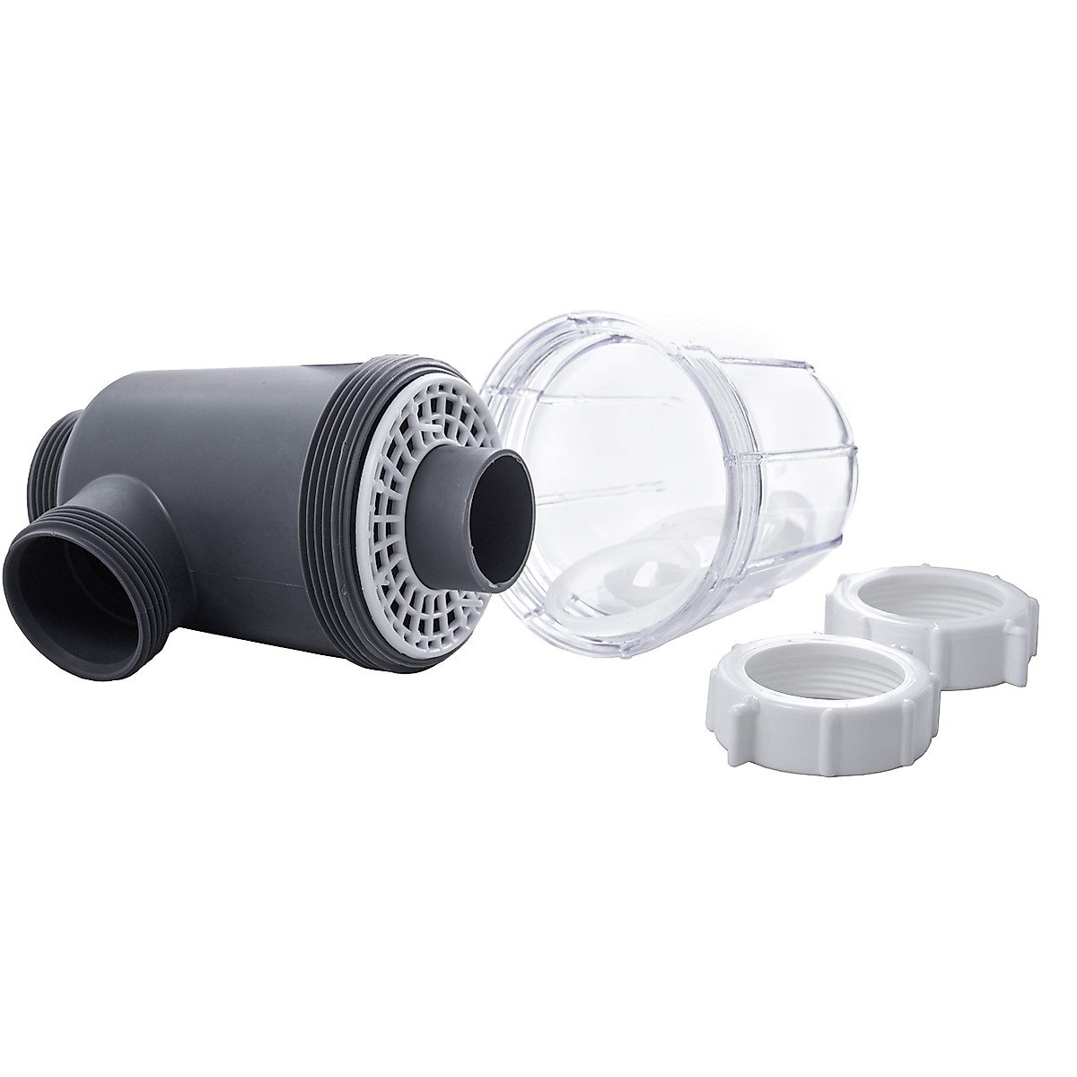 Quick Clean Sink Trap - Industrial - 1 1/2" & 1 1/4" P-Trap Replacement Upgrade | Jewelry Catcher | DIY Unclog Your Drain | No Tools Required | Bathroom/Salon Hair Catcher | Solution for Service Calls