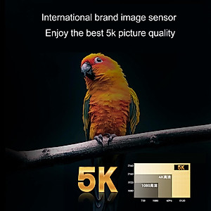 48MP 5K HD Smart Digital Camera, Ultra Clear 6 Axis Anti Shake, 16X Zoom, for Photography, Selfie Camera