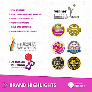 Engino- STEM Girls Building Toys, 25 Model Set, Educational Toys for Ages 6+, Construction Toys, Gifts for Girls, STEM Projects