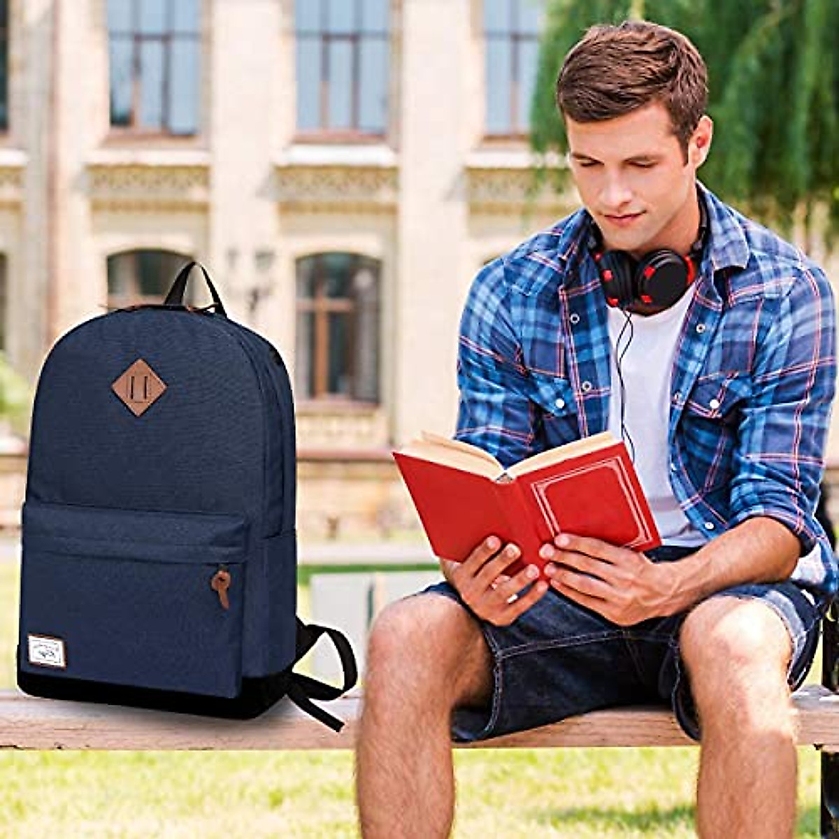 Kasqo School Backpack and Pencil Case
