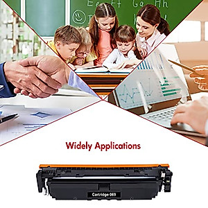 069 069H Black Toner Cartridge 1-Pack Replacement for Canon 069 Toner Cartridge for Canon imageCLASS MF753Cdw MF751Cdw LBP674Cdw Series Printer Ink