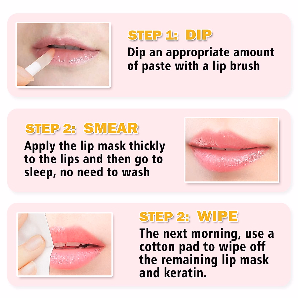 Honey Pot Bee Lip Balm with Honey Spoon,Honey Lip Sleeping Mask Overnight 24HR Repair Lip Reduces Lip Lines,Exfoliator Moisturizing Moisture Dry & Chapped Lip Care Products