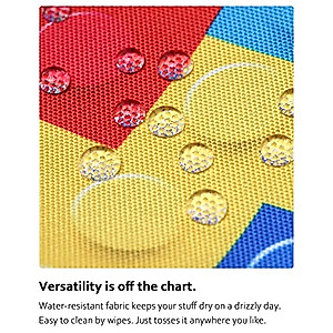 HotStyle TRENDYMAX School Backpack for Boys, Durable Elementary Bookbag Cute for Kids, Colorful Blocks