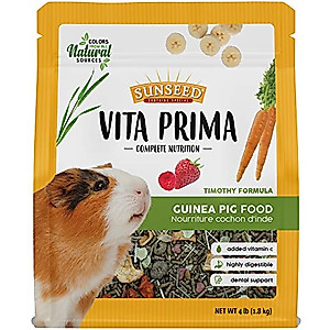 Sunseed Vita Prima Complete Nutrition Guinea Pig Food, 4 LBS