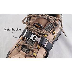 Toasis Ice Claws Snow Grips Spikes Crampons Traction Cleats for Shoes Boots