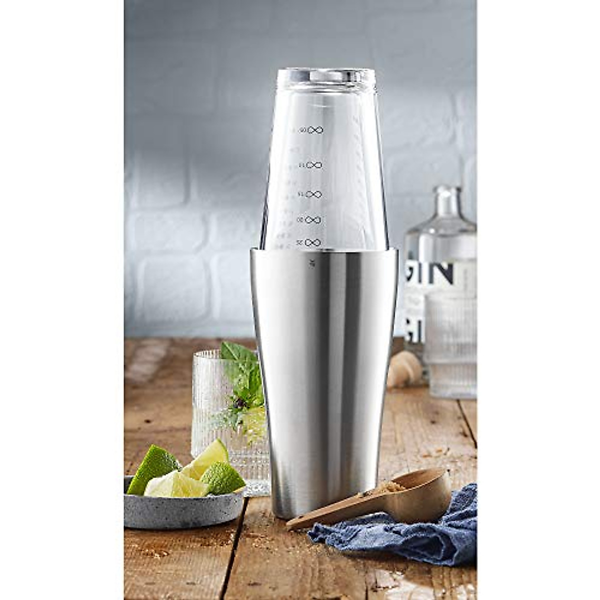 WMF Boston Shaker 2-Pieces Cromargan® Stainless Steel
