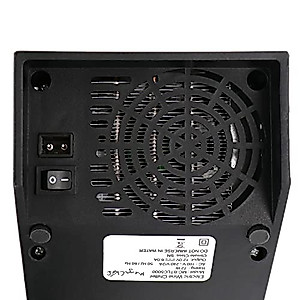 MegaChef Wine Chiller Electric, Single Bottle, Black, 25oz