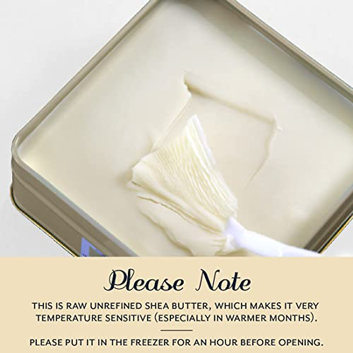 Mother's Shea Whipped Shea Butter (Vanilla, 2 Oz Tins - Set of 3) 100% Pure Raw Unrefined African Shea - Organic, Sustainably-Sourced Ingredients - Natural Skin & Hair Care