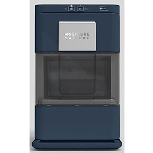 FRIGIDAIRE Gallery EFIC255 Countertop Crunchy Chewable Nugget Ice Maker, 44lbs per Day, Auto Self Cleaning, 2.0 Gen, Navy