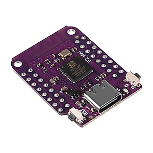 AEDIKO 6pcs ESP32 S2 Mini V1.0.0 WiFi IOT Board Type-C USB Based ESP32-S2 ESP32-S2FN4R2 4MB Flash 2MB PSRAM MicroPython