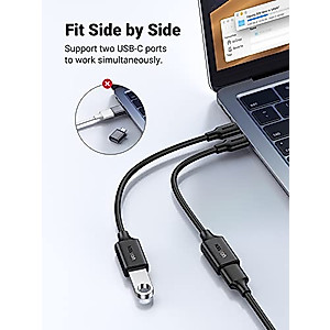 UGREEN USB C to USB 3.1 Adapter,USB C Female to USB Male Adapter,Type C Adapter OTG Cable Compatible with MacBook Pro 2022, MacBook Air/Mini,iPad Mini/Pro 2022, Samsung Galaxy S22 Google Pixel