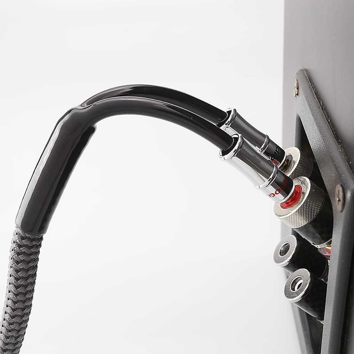 Viborg Audiocrast HiFi Speaker Banana Plugs Gold Dual Screws Locking Banana Connector Terminals 8 PCs (UST)