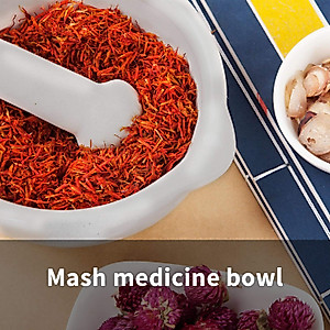 Young4us 2 Pack Mortar and Pestle Set, 60mm 100mm for Scientific Experiment Science Supplies Food Preperation