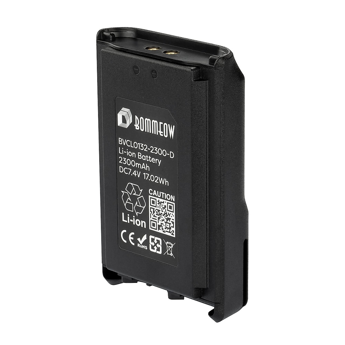 Bommeow BVCL0132-2300-D 7.4V 2300mAh Li-ion Replacement Battery for Yaesu/Vertex VX-228 VX-230 VX-231 VX-228 VX-230 VX-231 VX-234 as FNB-V104LIA FNB-V132LI-UNI FNB-V131LI-UNI FNB-V103LIA