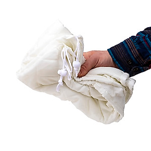 Duck Brand Indoor Air Conditioner Cover, White, 20 x 28 Inches, 284430