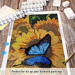 Staroar Diamond Painting Tools - Containers for Diamonds organizing Combinable Boxes Beads Storage