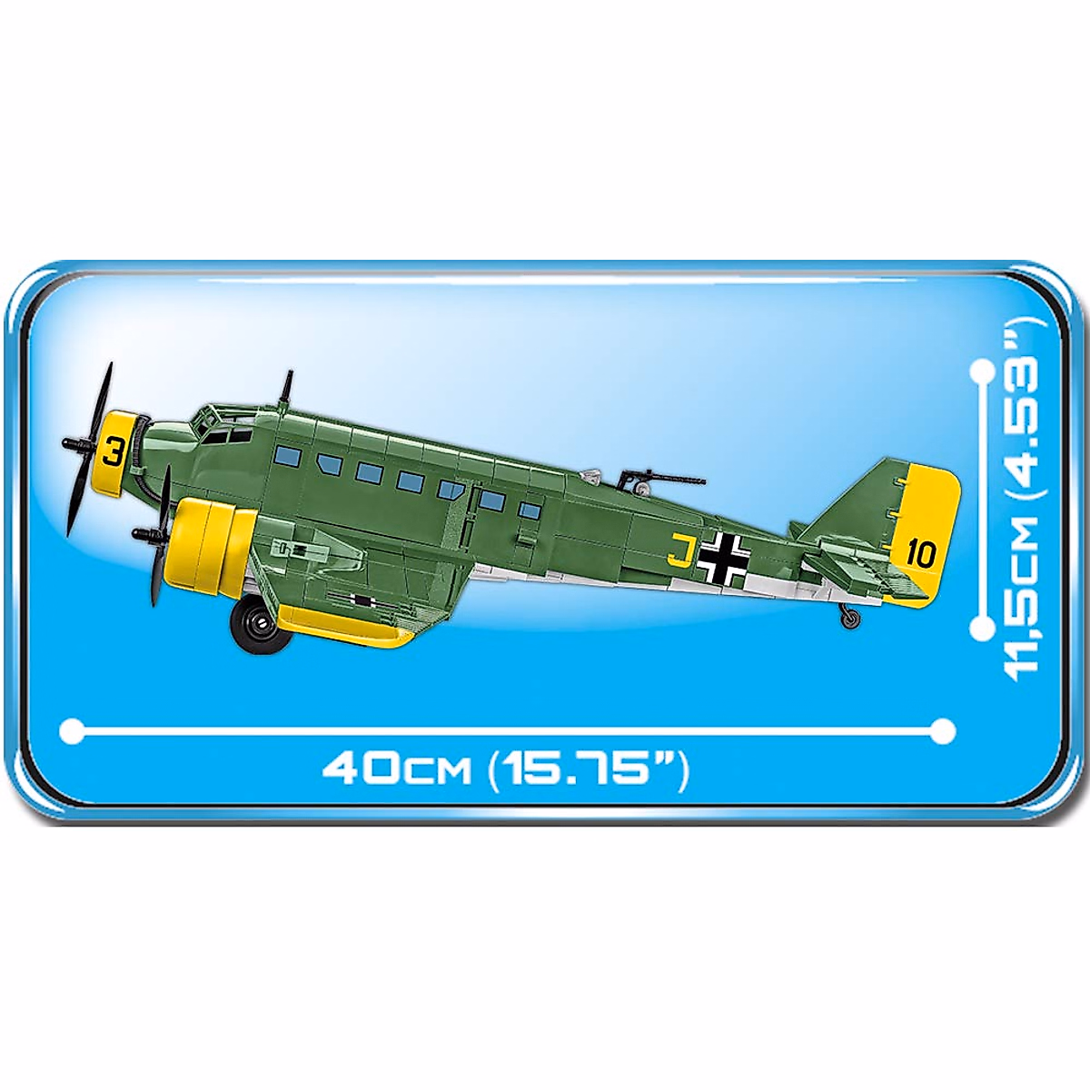 COBI Historical Collection Junkers JU 52 Plane