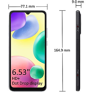 Xiaomi Redmi 10A Dual SIM, 32GB Storage + 2GB RAM, Factory GSM Unlocked, International Version - (Silver)