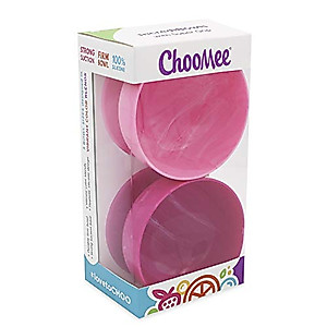 ChooMee Silicone Baby Suction Bowls | Non Slip Extra Strong Suction Base with Durable and Firm Bowl | Ideal for Infant and Toddler Baby Led Feeding | Small 2 CT