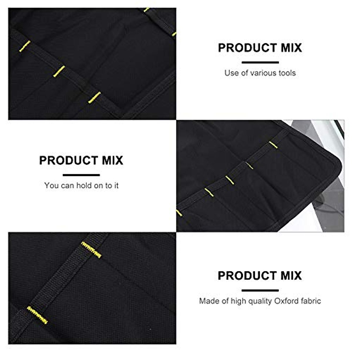 DOITOOL 1PCS Chef Knife Roll Bag for Chefs, 22 Slots Portable Chef Knife Case Storage Roll Bag with Carry Handle (Red)