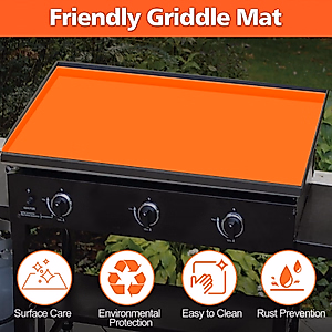 MOFEEZ Silicone Griddle Mat for Blackstone 28 Inch Griddle, Heavy Duty Food Grade Mat, Protect from Rodents, Insects, Debris, and Rust