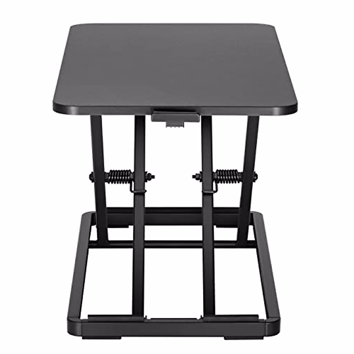 Mount Plus KBT10 Ultra Slim 24" Laptop, Keyboard and Mouse Stand | Sit Stand Adjustable Riser for Standing Desks | Lifts Up to 15.6 inches in Height | 5 Height Levels Riser