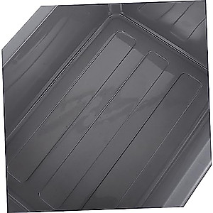 WHAMVOX Bus Tub Bin Commercial Tote Tubs Washing Basin Tub Utility Tote Busser Commercial Tote Tub for Home Rectangular Foot Soak Tub Bucket Dish Washing Tub Collapsable Pan Plastic Grey