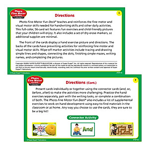 Super Duper Publications | Photo Fine Motor Activities Fun Deck Flash Cards | Educational Learning Resource for Children