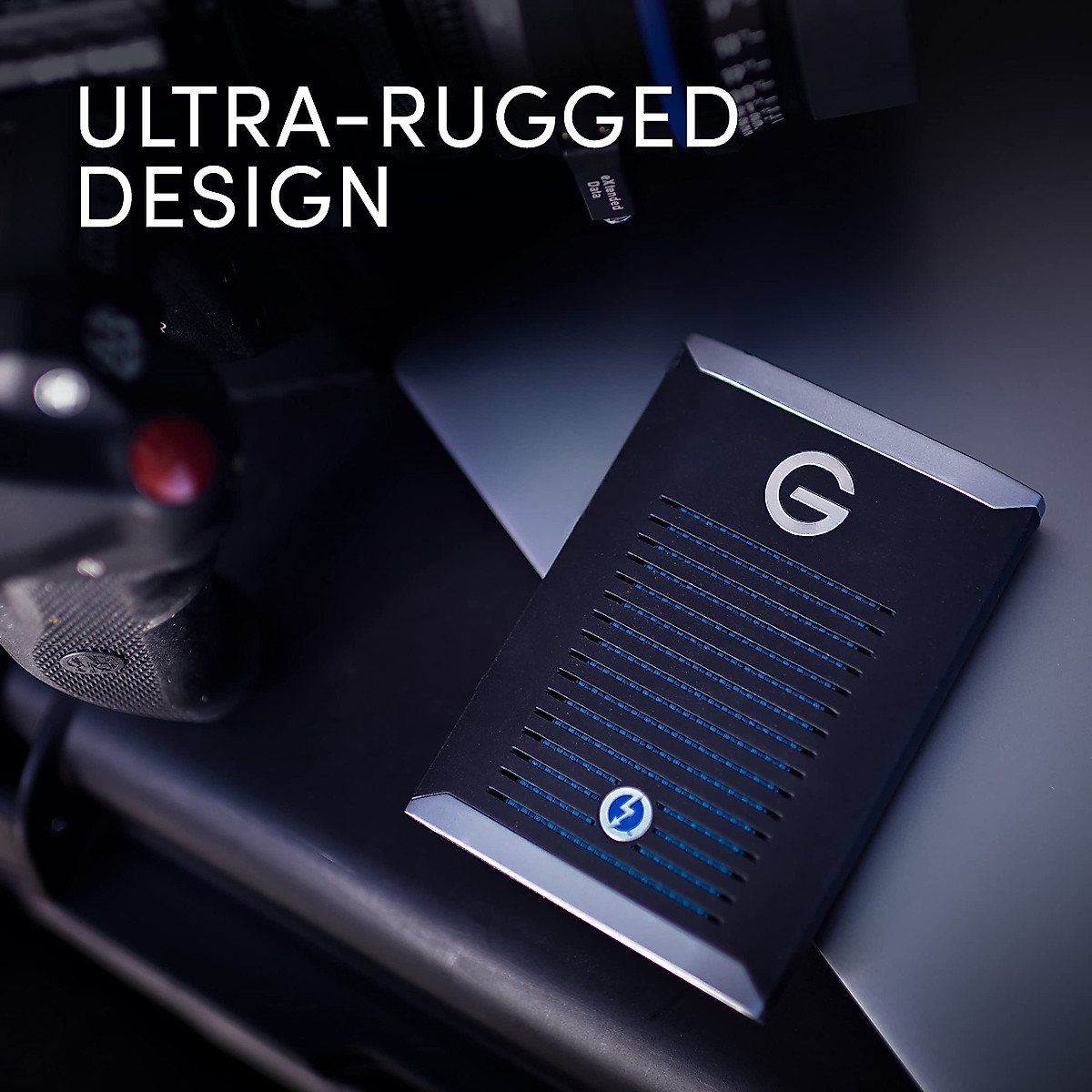 SanDisk Professional 1TB G-DRIVE PRO SSD - Ultra-Rugged Portable External NVMe Solid State Drive, Up to 2800MB/s, Thunderbolt 3 (40Gbps) - SDPS51F-001T-GBANB