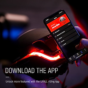 LIVALL C20 Smart Bike Helmet with LED Lights & Visor, CPSC Certified, Bike Helmet with Fall Detection for Adults Men Women, Bicycle Helmet for Urban Commuter E-Bike Scooter Skateboard