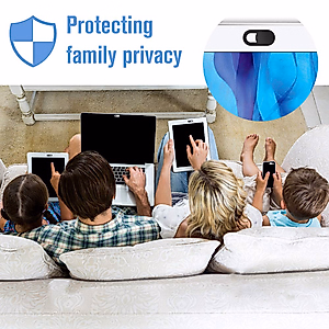 Webcam Cover Slide,[6 Pack] Ultra-Thin Laptop Web Camera Cover Compatible with MacBook,Laptop,PC,Computer,iMac,iPad, iPhone Cell Phone etc. 0.022in Thick Web Blocker Protect Your Privacy and Security