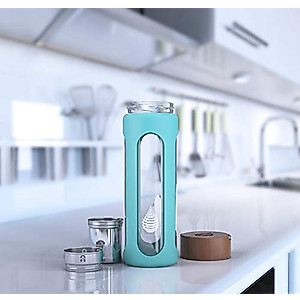 Invigorated Water Portable Alkaline Water Bottle - Enhances pH - Convenient Water Filter Functionality - Alkaline Water Bottle with Filter 580 ml - Alkaline Water Machine - Alkaline Water Sink Filter