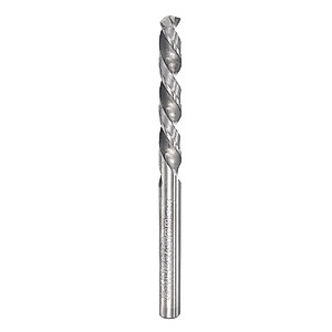 uxcell Solid Carbide Twist Drill Bits 3.5mm, Metric Left Hand Spiral Flutes Straight Shank Tungsten Steel Drilling Tool for Stainless Steel Alloy Metal