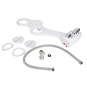 XIASABA Non Bidet Attachment New 47. 0×21. 0×9. 0 Nonelectric Mechanical Bidet Toilet Adjutable Water Spray Attachment Toto Bidet Non Practical