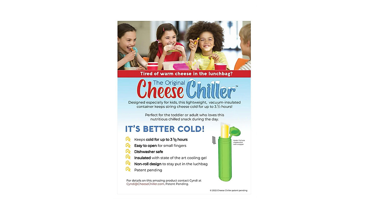 The Original Cheese Chiller - On-the-Go Freshness