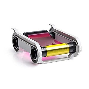 ID Maker Zenius 200 Print Ribbon - Full-Color YMCKO Printer Ribbon - for PVC ID Holder Cards - Professional Print Quality - Official ID Maker Brand Printer Ribbon