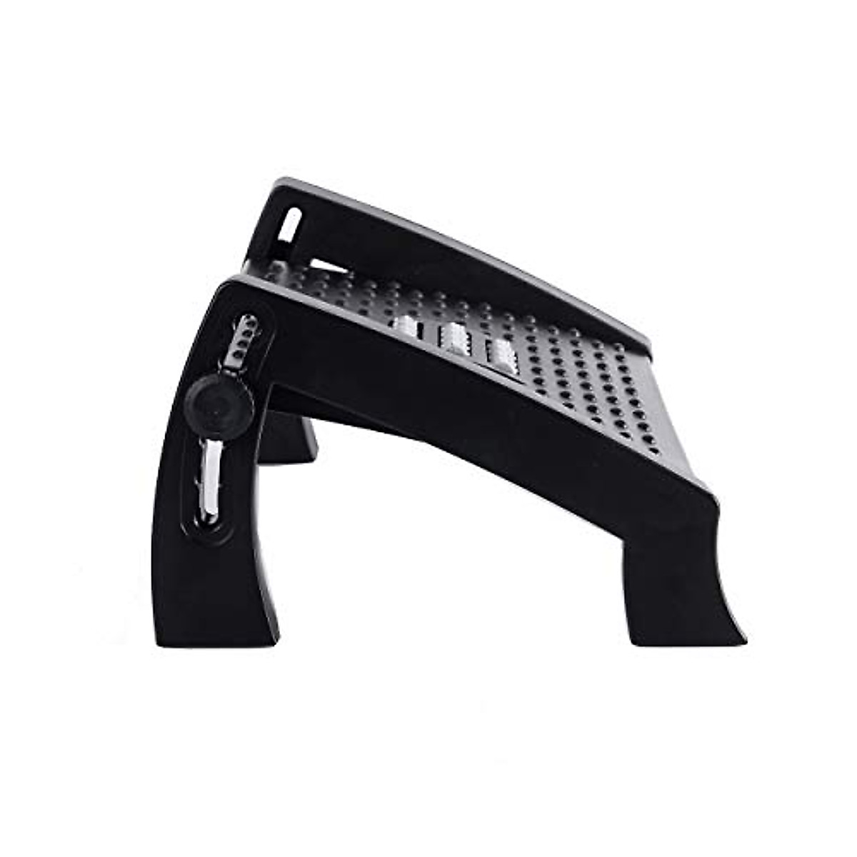 TiKeDa Foot Rest for Under Desk at Work Adjustable,Office Chair Foot Rest with Massage Surface and Roller,Pressure Relief for Comfort,6 Height Adjustable,Ergonomic Tilted Foot Stool for Home,Office