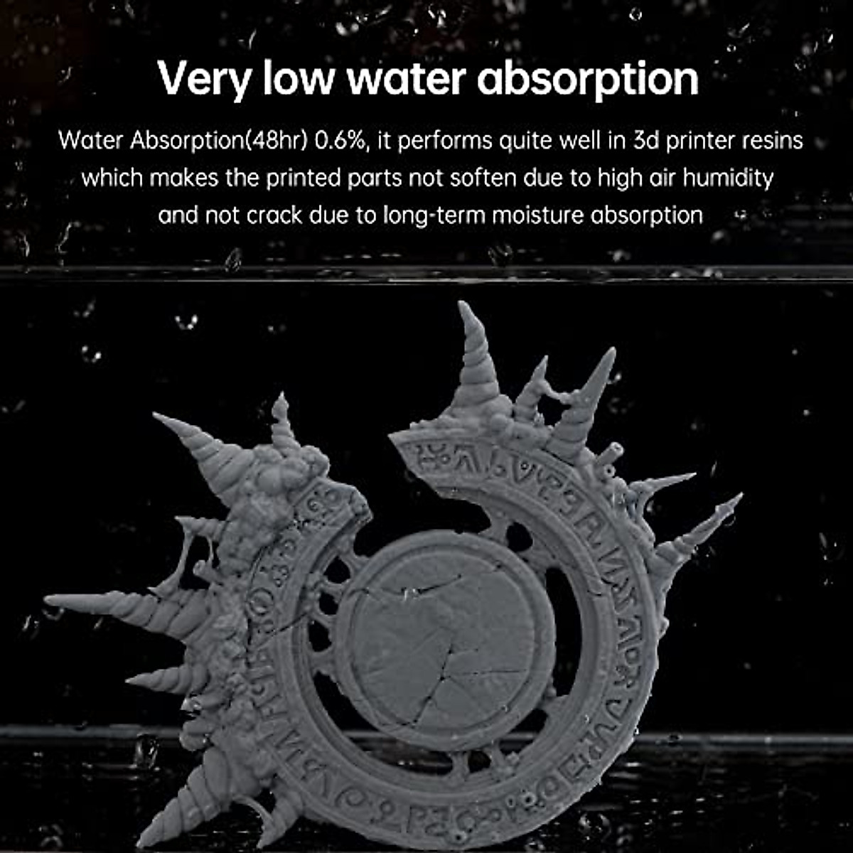 RESIONE 3D Printer Resin, TH72 Flexible Tough Resin with Long-Lasting Toughness and High Elongation, 3D Printing Impact Resistant for Figurines