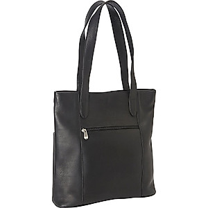 Le Donne Leather Destination Tote – Premium Full-Grain Colombian Vaquetta Leather Tote, 13.5" x 13" x 3" (Cafe)