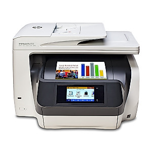 HP Officejet Pro 8730 D9L20A Wireless All-In-One Color Printer with Duplex Printing (Renewed)