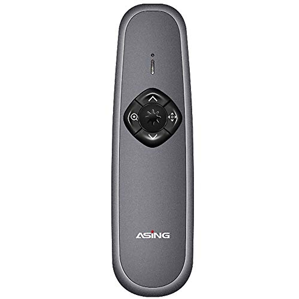 ASiNG Advanced Digital Laser Presentation Remote - Green Laser Presentation Pointers with Function of Spotlighting, Highlighting, Magnifying, Air Mouse and PPT Clicker (8G)