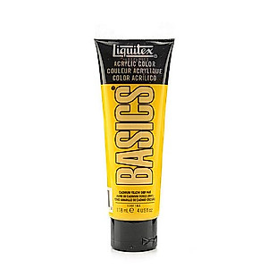 Liquitex Basics Acrylics Colors cadmium yellow deep hue 4 oz. tube [PACK OF 3 ]