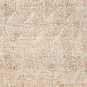 SAFAVIEH Abstract Collection 5' x 8' Ivory / Rust ABT340P Handmade Premium Wool Area Rug