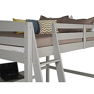 Camaflexi High Bed Loft, Full, Grey (Model: T1404F)