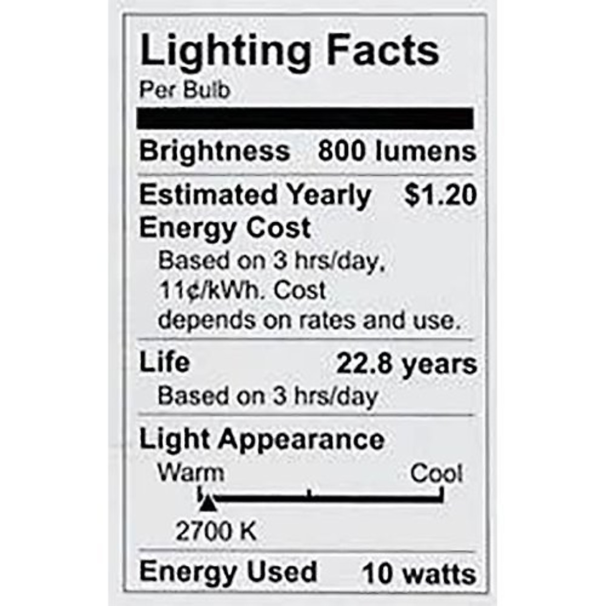 Philips 462168 LED Bulb 8 Pack 60 Watt Equivalent, Daylight (5000K) A19 Non Dimmable, Medium Screw Base