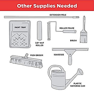 Rust-Oleum 251965 EPOXYSHIELD Garage Floor Coating, 1 Car Kit, Gray