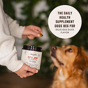 Rocco & Roxie Dog Glucosamine Hip and Joint & Probiotic Supplements Bundle