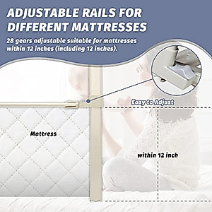 FAMILL Toddlers Bed Rail, Bed Rails for Toddlers for Queen King Bed, Baby Bed Rail Guard, Bed Rails for Queen King Mattress Bed,(Grey,1 Piece, 74.8")