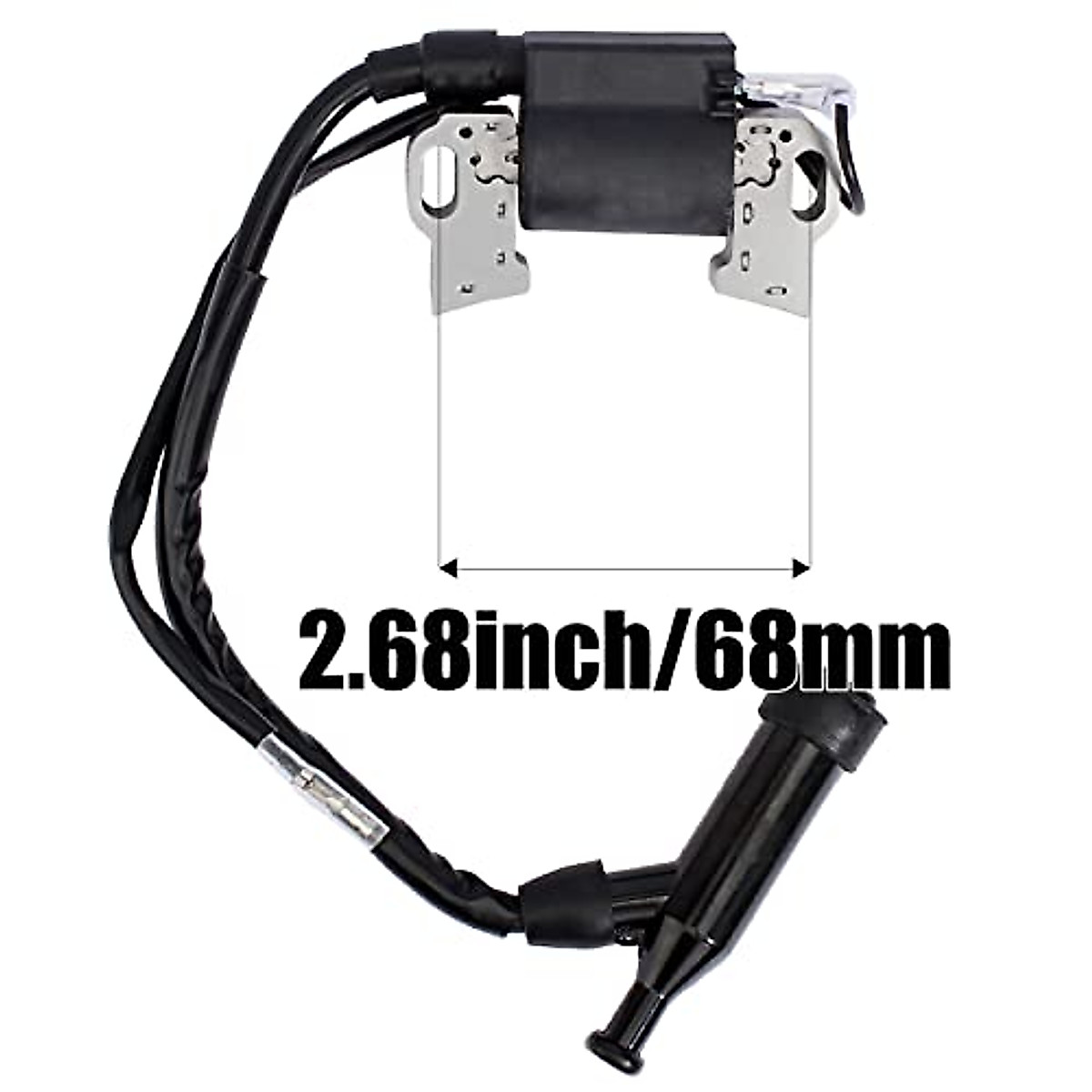 SOAJEE Ignition Coil Compatible with Champion Power 196cc 6.5HP 3500 4000 Watt Generator 40008 40026 46514 46515 46516 46517 46535 46539 46540 46551 46553 46554 46555 46558 46561 46596 3500W 4000W 4KW